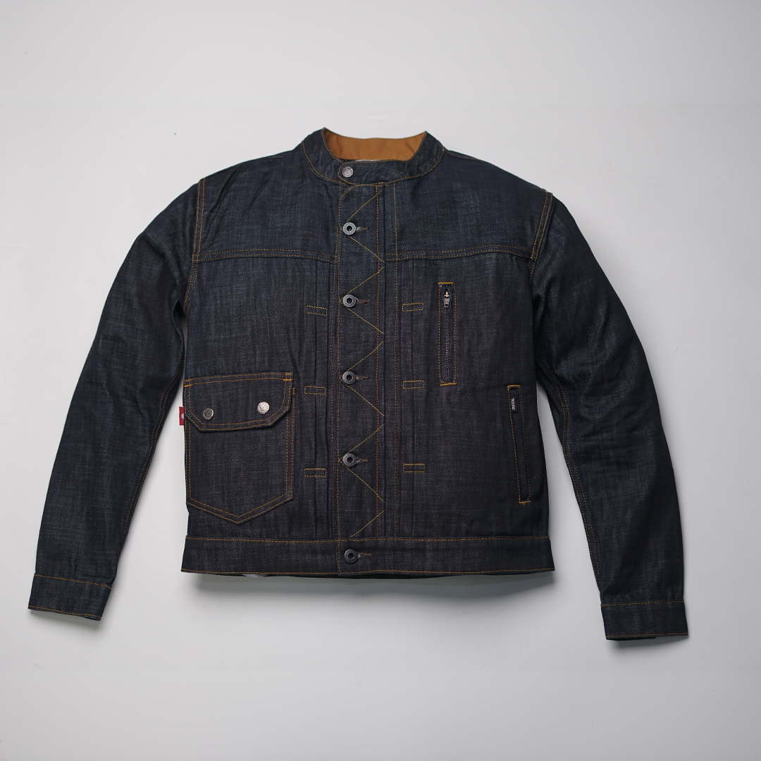 KHARANG 13OZ Super Slub Denim Jacket Type II - The Denim Station x Tro ...